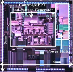La puce qui produit de l'électricité à partir de presque rien