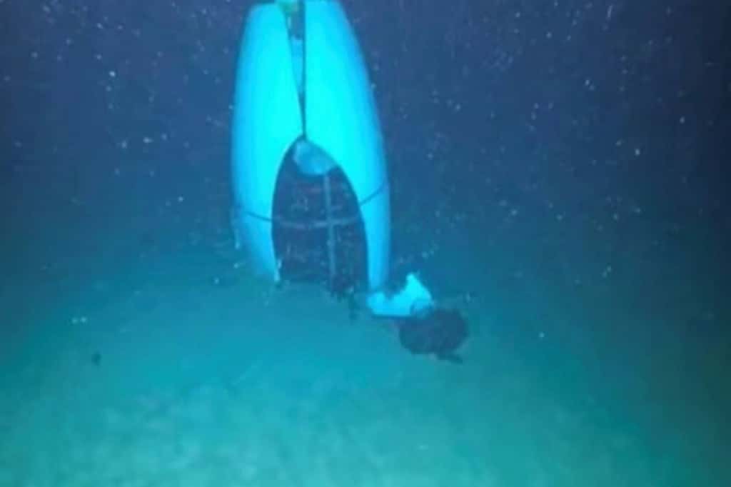 Voici comment le Titan s’est effondré dans les abysses