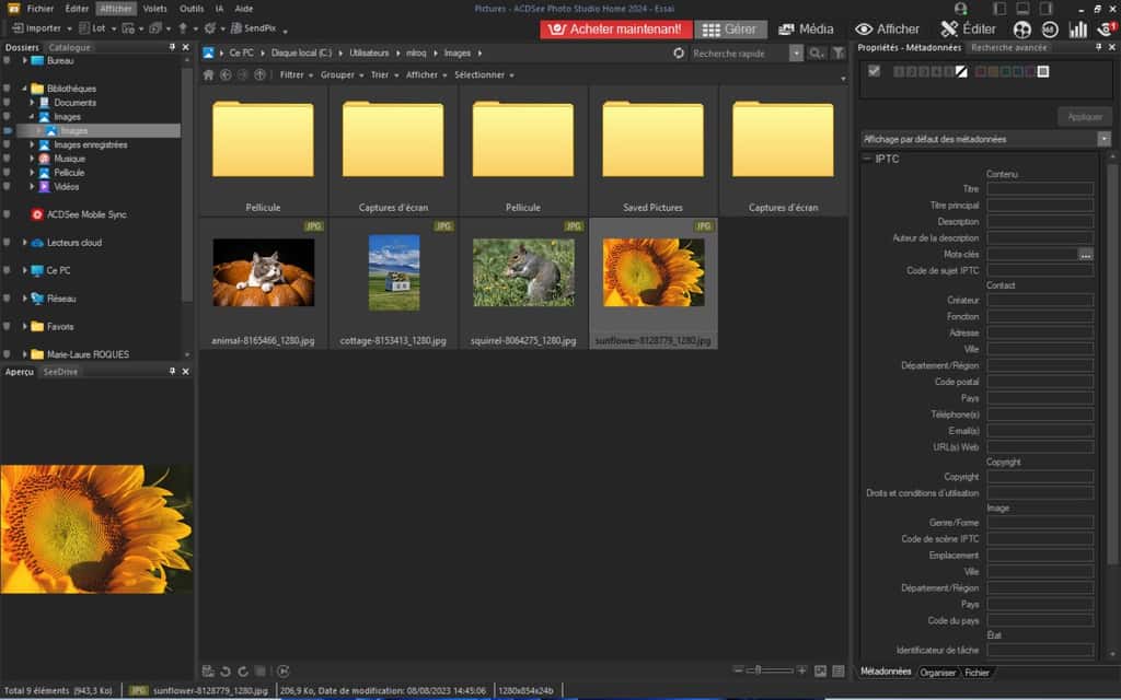 Définition | ACDSee Photo Studio Home : télécharger et installer sous ...