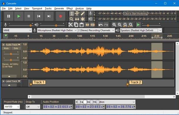 Définition | Audacity – Éditeur audio gratuit open source à télécharger