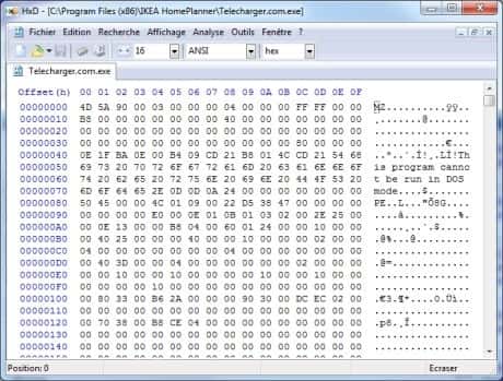 Définition | HxD Hex Editor pour Windows - éditeur hexadécimal gratuit