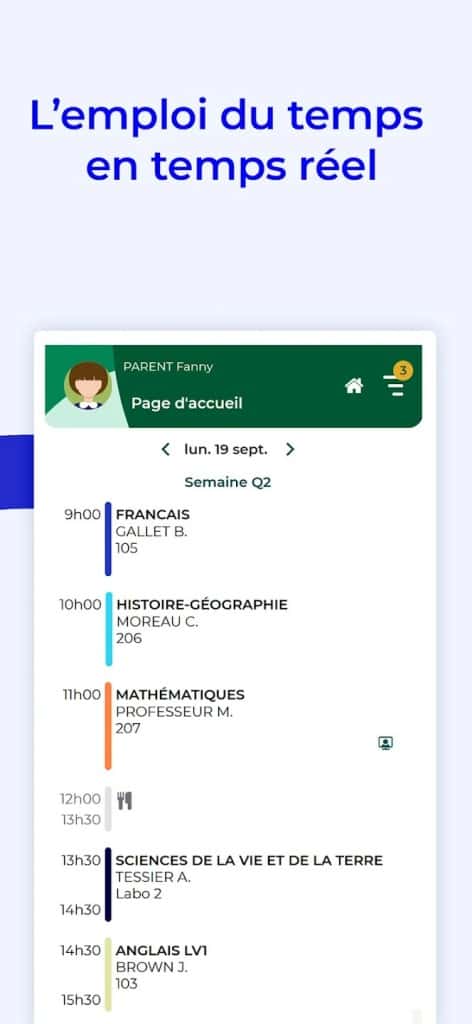 Définition | PRONOTE — gestion scolaire et téléchargement Android/iOS