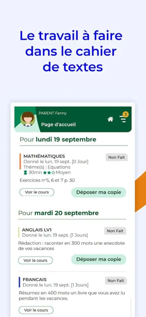 Définition | PRONOTE — gestion scolaire et téléchargement Android/iOS