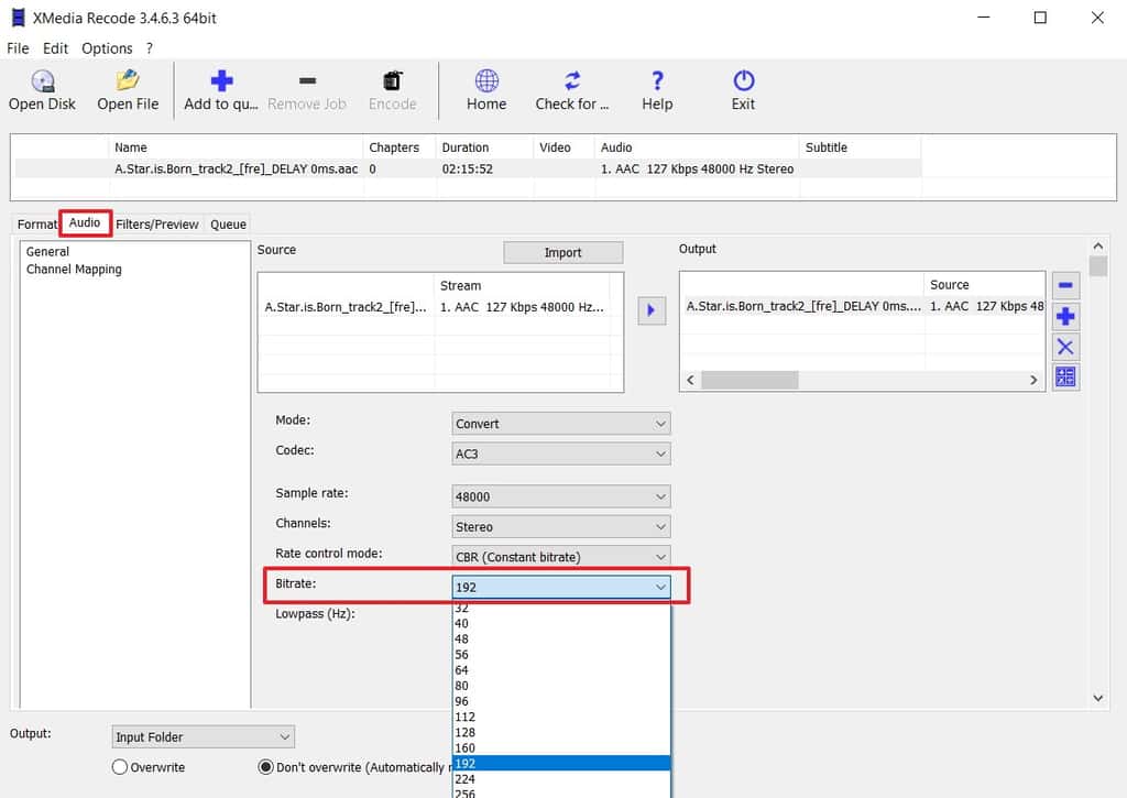 Définition | XMedia Recode — Convertisseur audio/vidéo gratuit ...