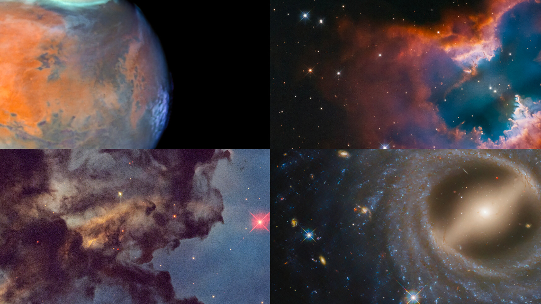 Frissons garantis : Hubble dévoile 4 images à couper le souffle pour ses 35 ans