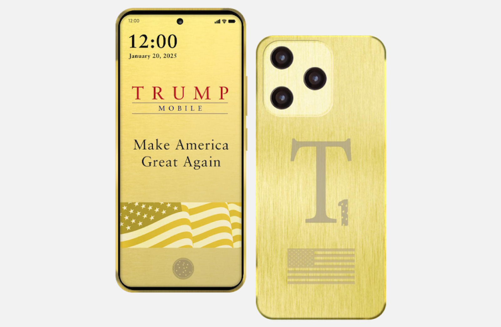 Le smartphone doré de Trump : déjà un objet culte ou une coquille vide ...