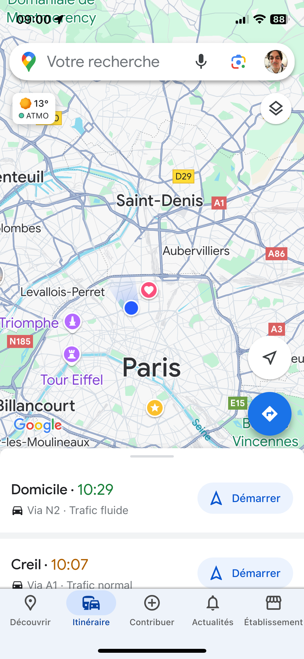 Google Maps : comment partager sa position et son trajet avec ses proches