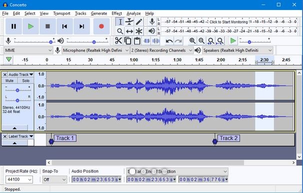 Définition | Audacity – Éditeur audio gratuit open source à télécharger