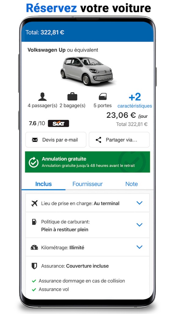 Définition | Carngo : comparateur de location de voiture (Android, iOS ...