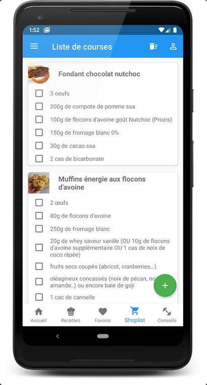 Définition | Cook & Lift Android | Téléchargement, fonctionnalités, prix