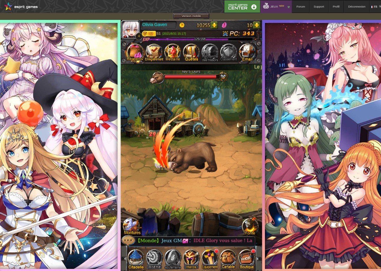 Définition | IDLE Glory — Idle RPG gratuit en ligne, sans téléchargement