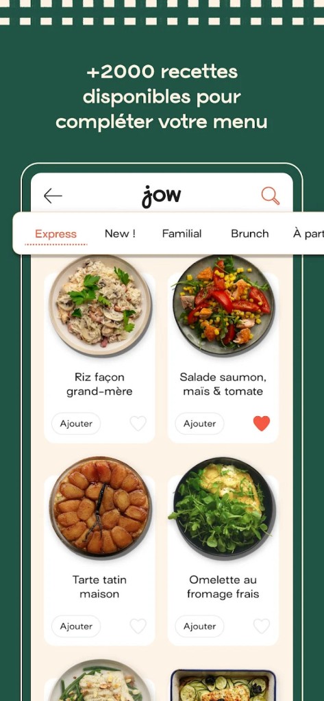 Définition | Jow : application pour planifier vos repas et listes de ...