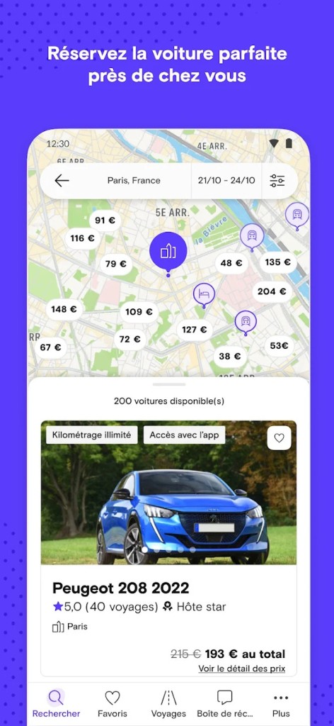 Définition | Turo (OuiCar) — App gratuite pour louer entre particuliers