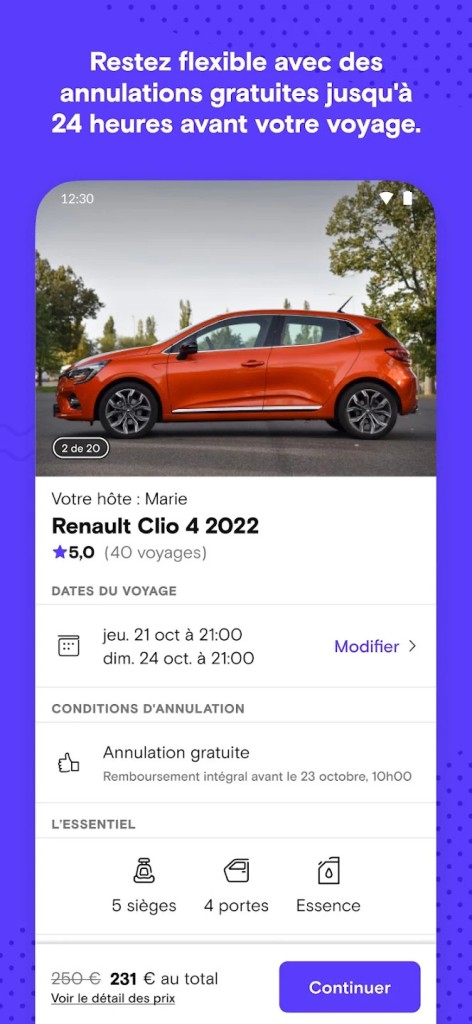 Définition | Turo (OuiCar) — App gratuite pour louer entre particuliers
