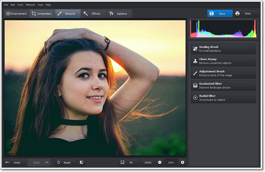 Définition | Photoworks — Logiciel de retouche photo Windows (IA)