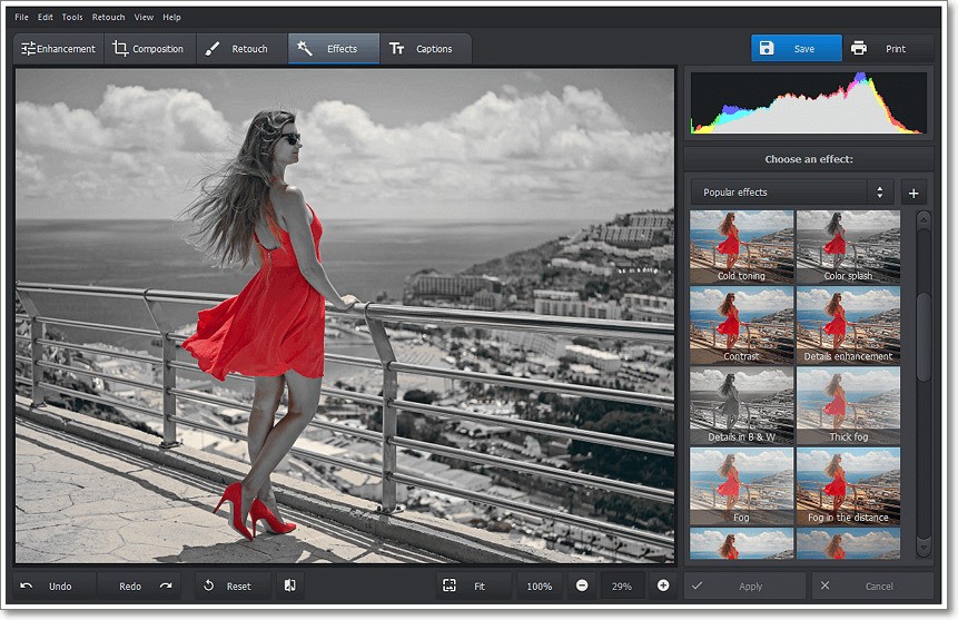 Définition | Photoworks — Logiciel de retouche photo Windows (IA)