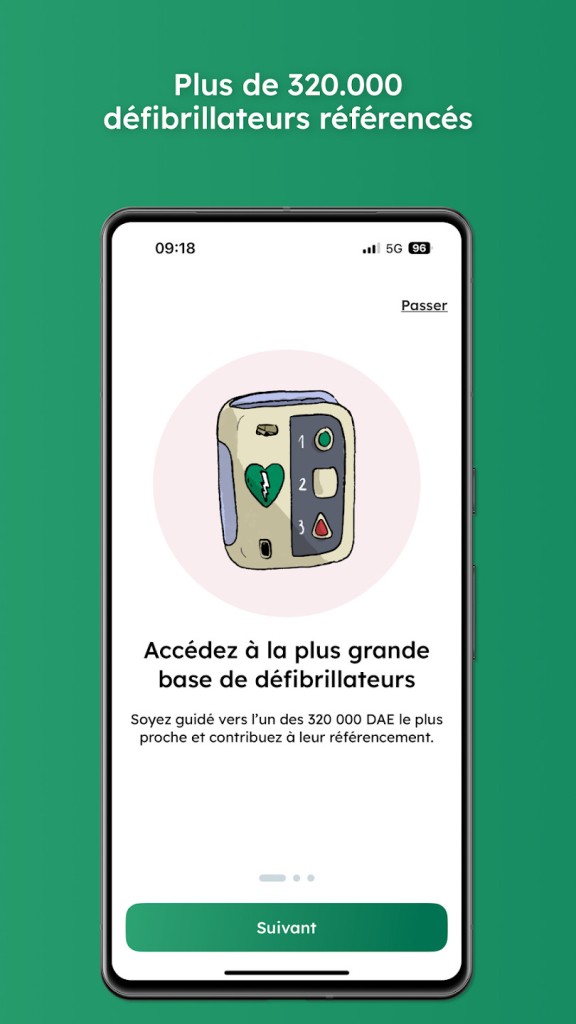Définition | Staying Alive : application d'urgence et localisation des DAE