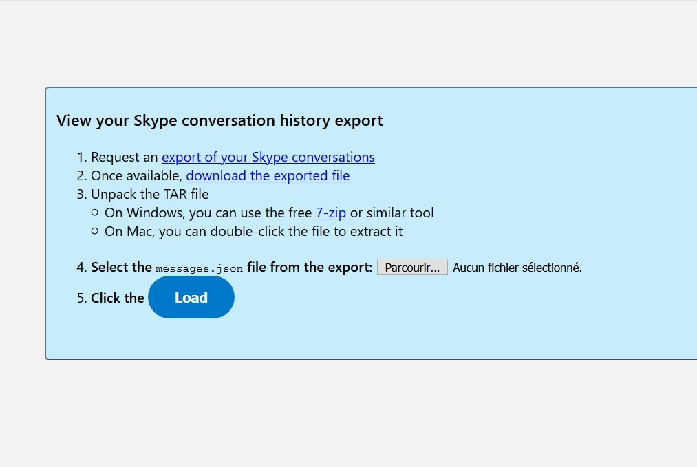 Définition | Visionneuse Skype - Consultation archives Skype en ligne