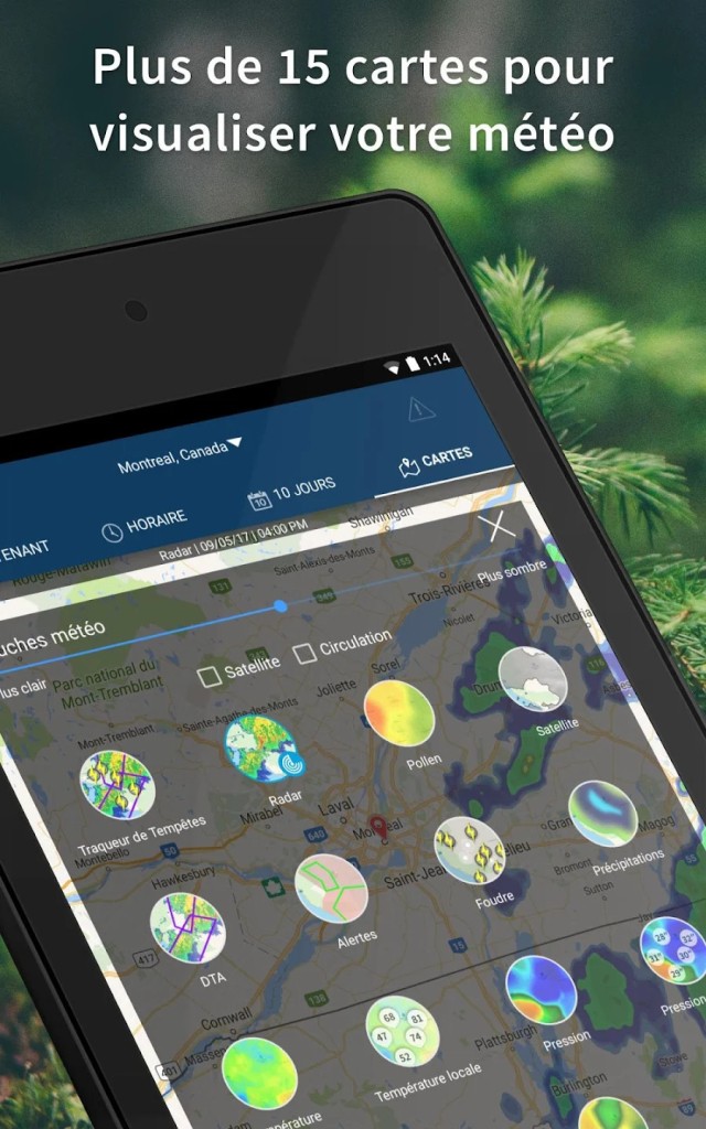 Définition | Météo par WeatherBug — Présentation et fonctionnalités