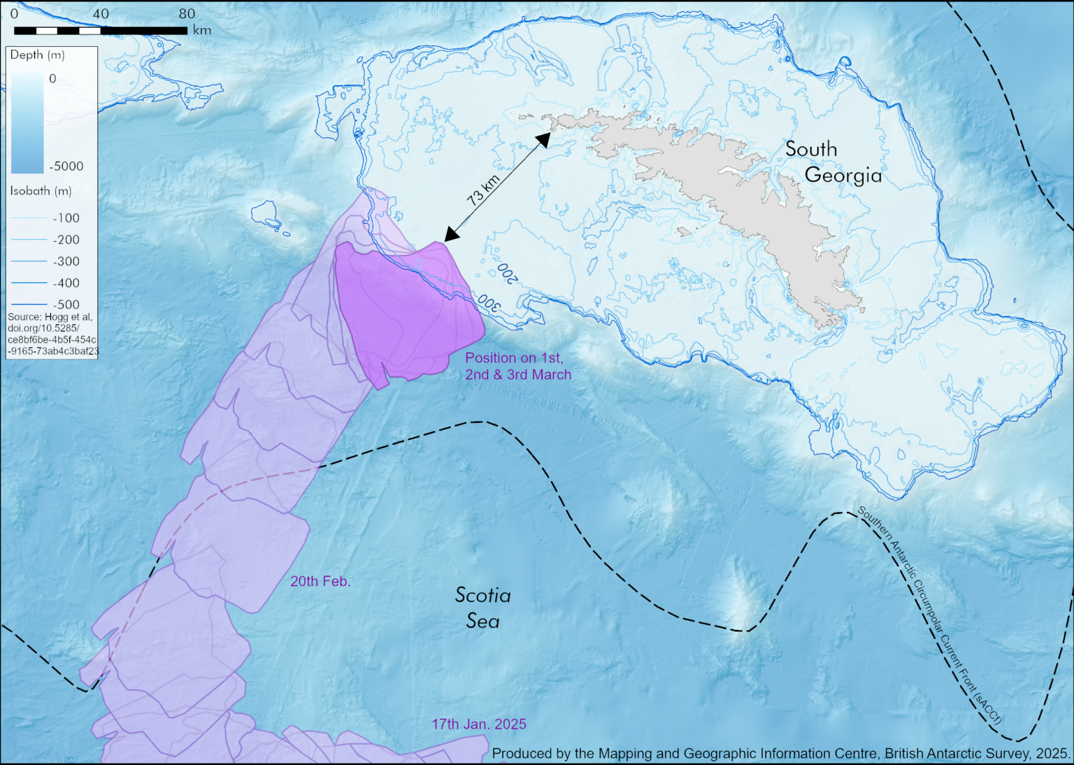 Le plus grand iceberg du monde vient de s’échouer au large de la ...